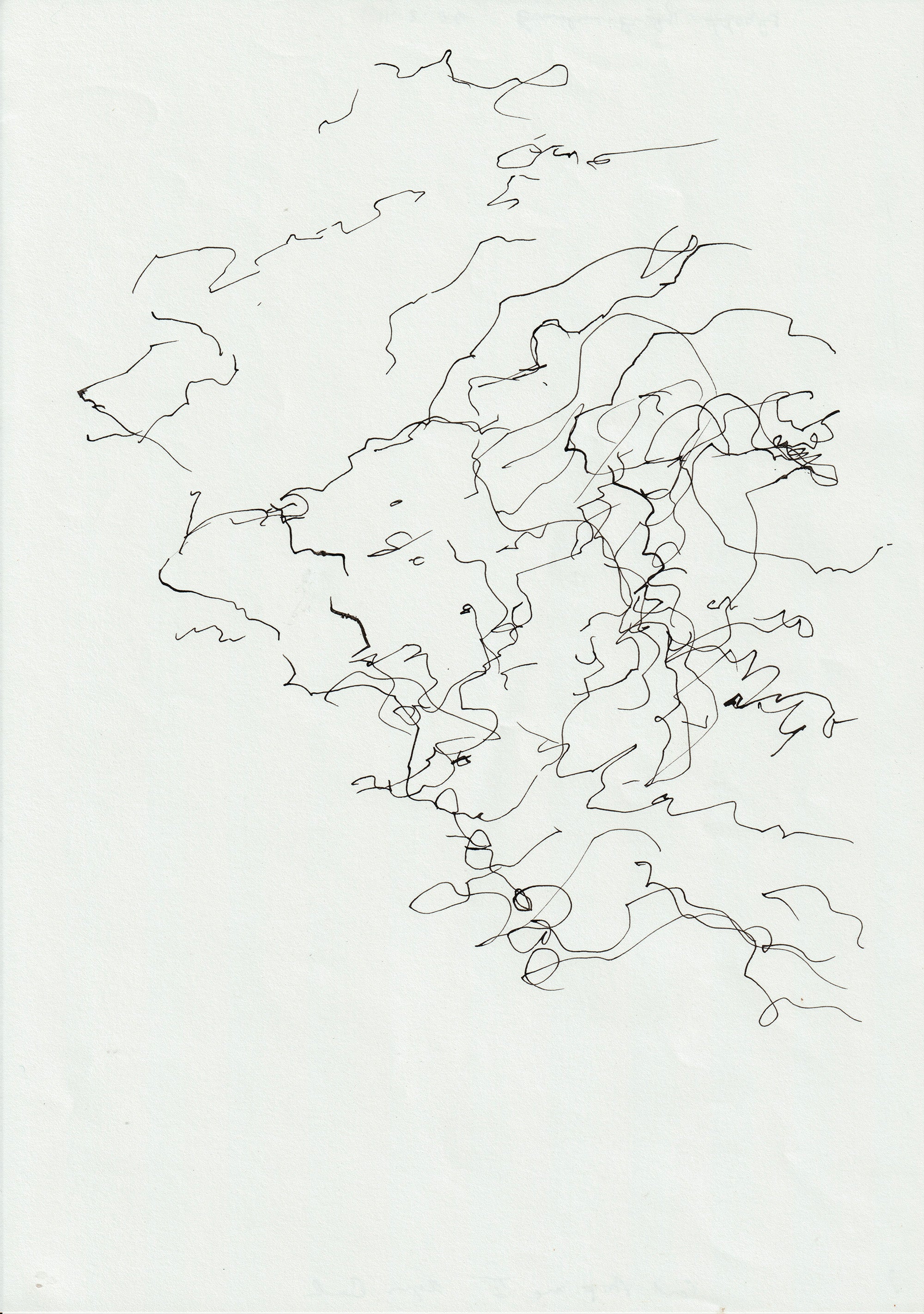 Can't stop me II | Ripple dip pen and ink line drawing – we are stardust